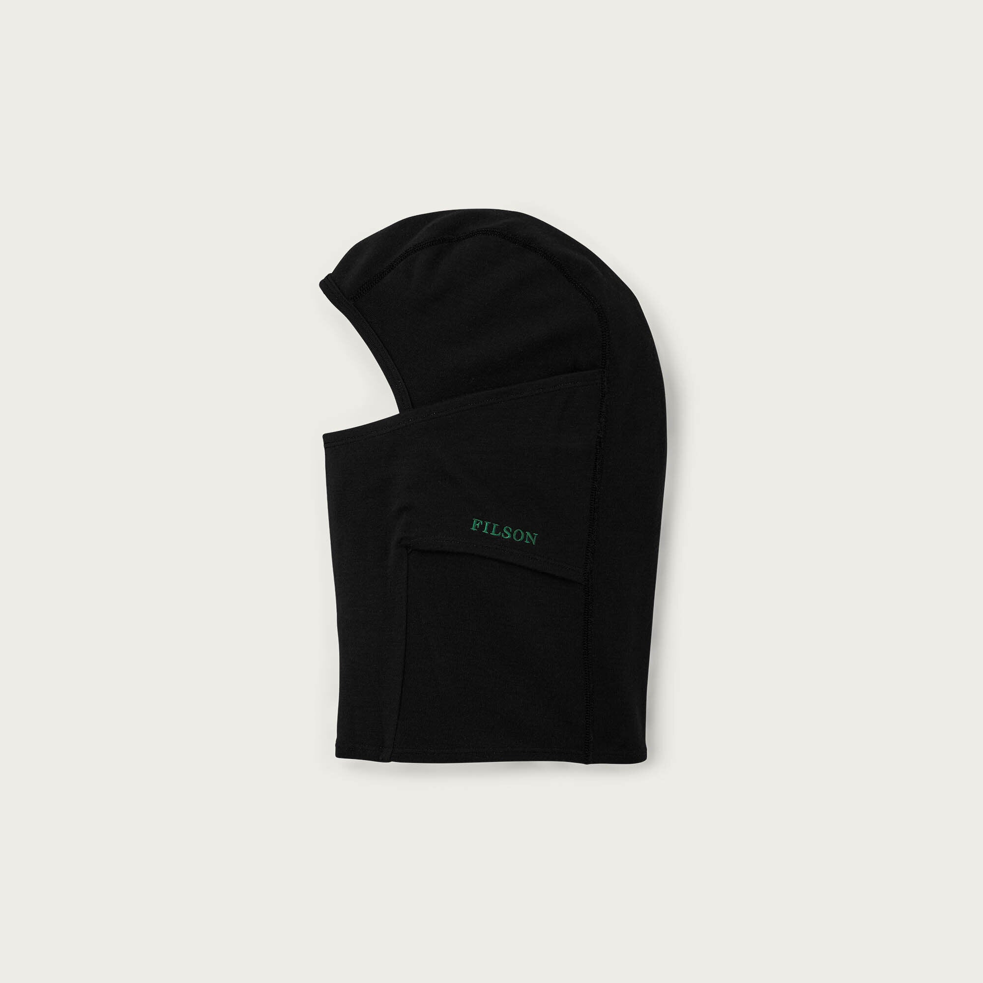400g merino wool balaclava von Filson | Black (Schwarz)