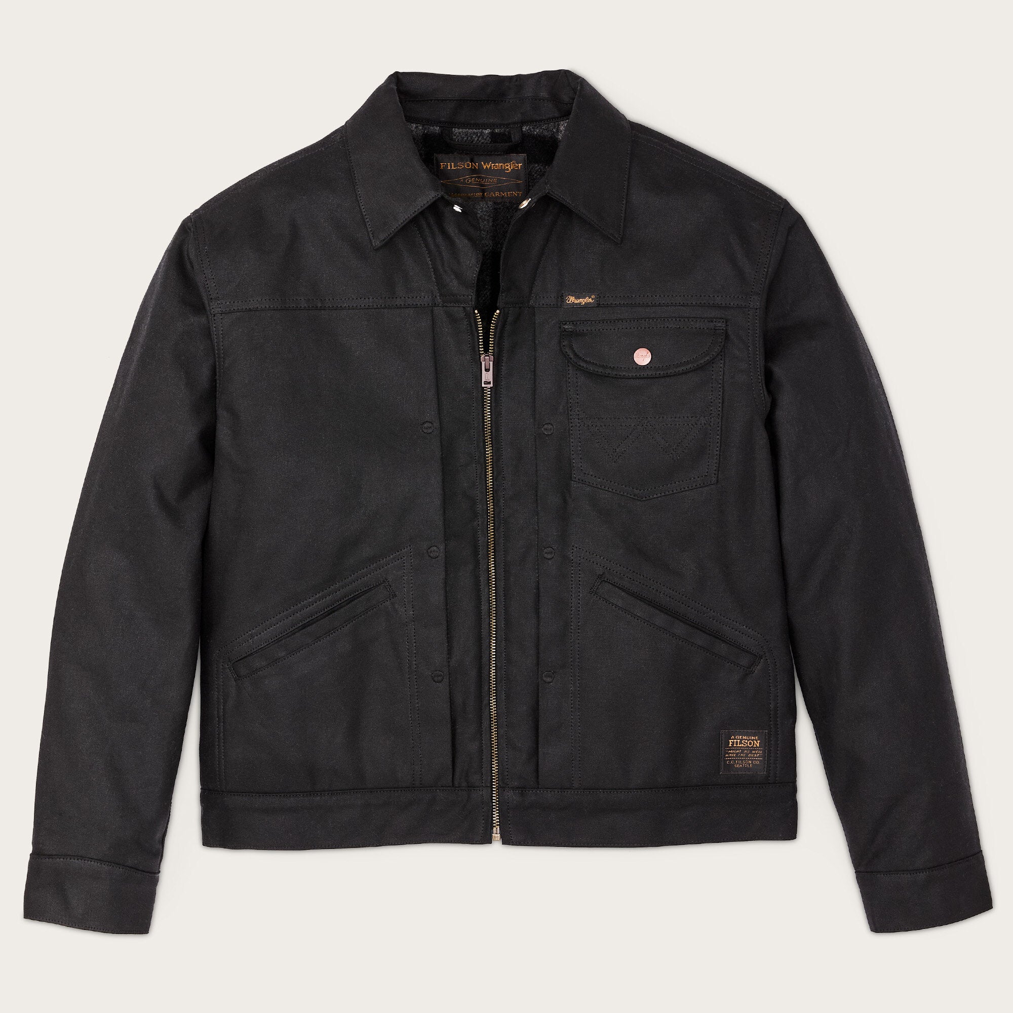 Wrangler × filson adventure jacket by Filson | Black