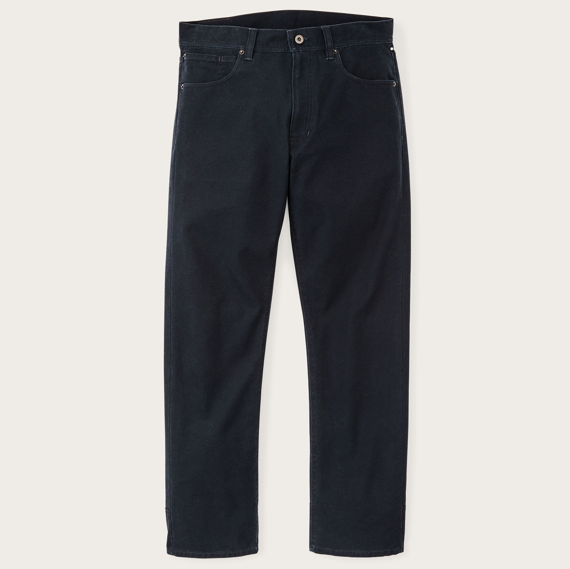Dry tin cloth 5-pocket pants by Filson | Blue mussel