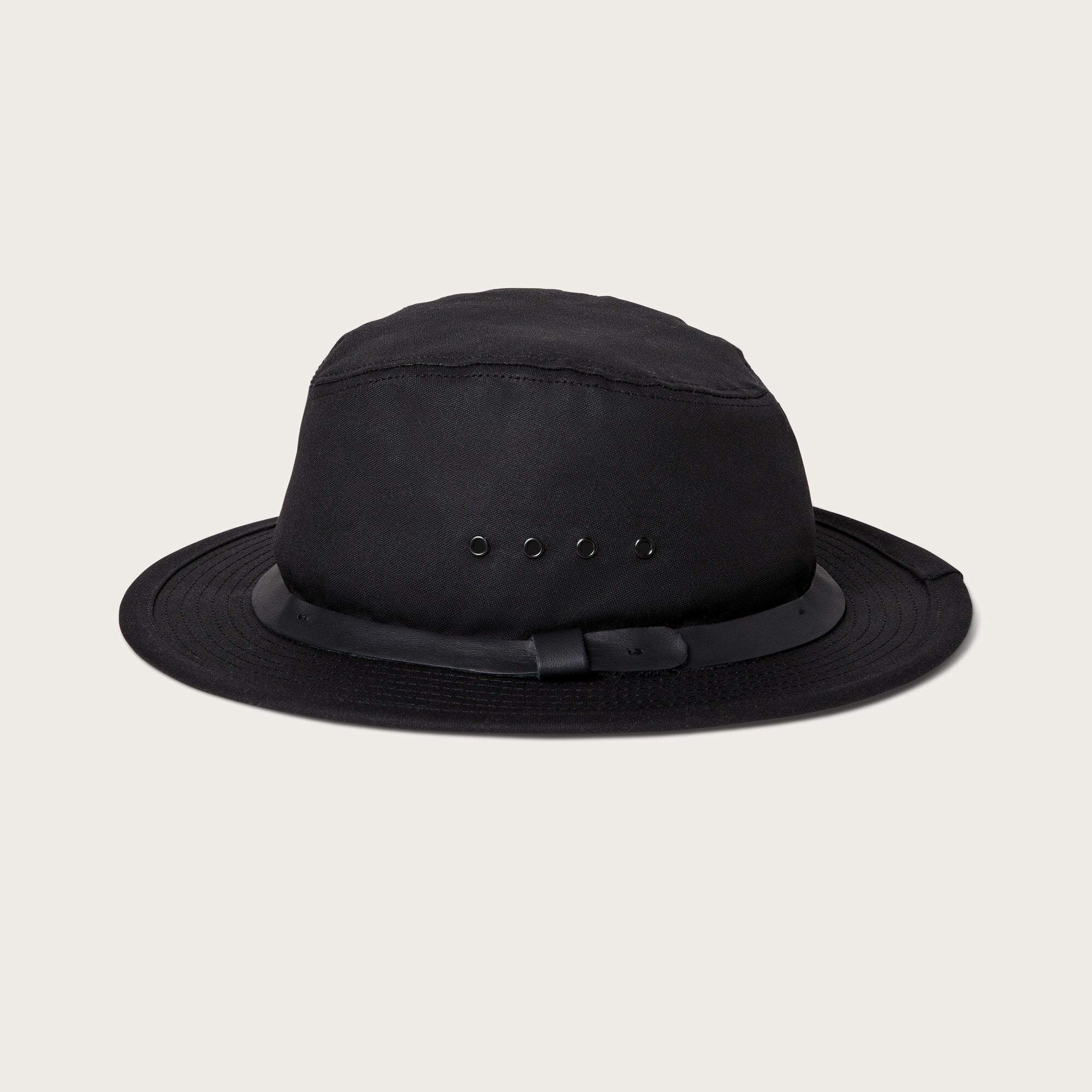 Tin cloth packer hat by Filson | Black (Black)