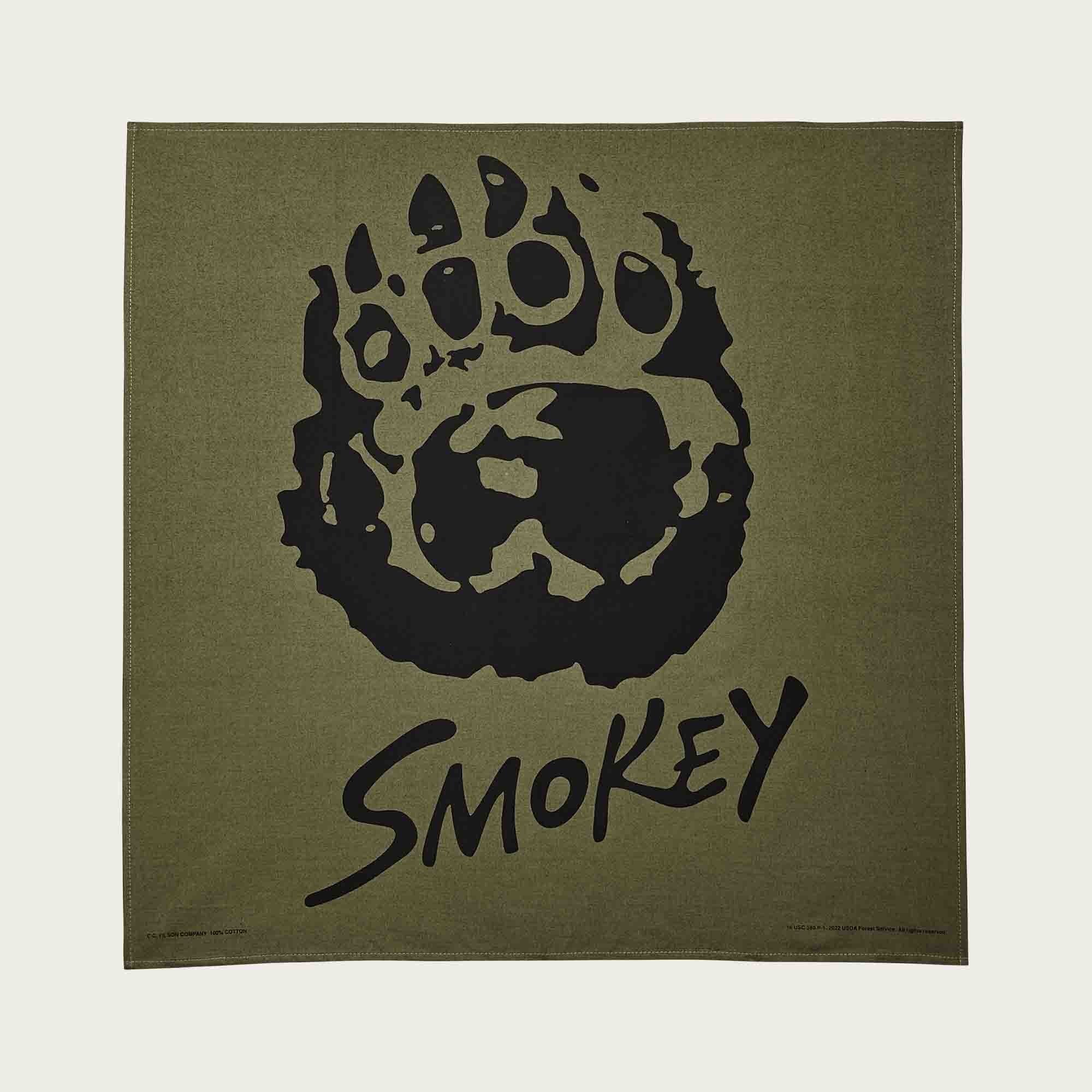 Smokey bear bandana 3-pack by Filson | Smokey 3-pack (Grey)