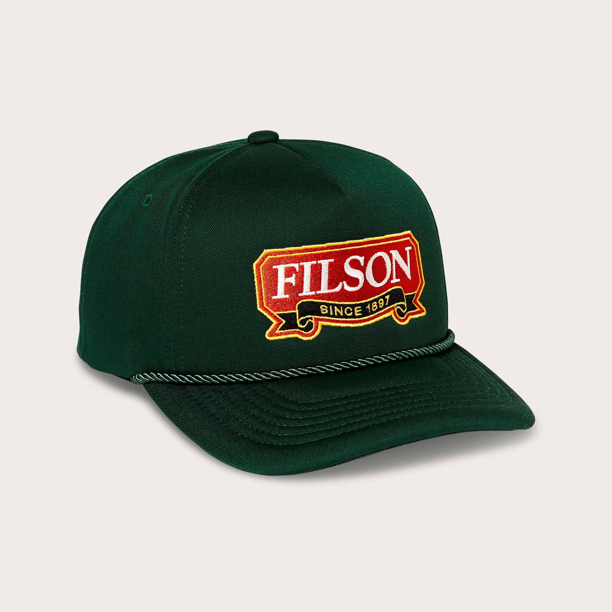Harvester cap by Filson | Spruce / ribbon (Green)