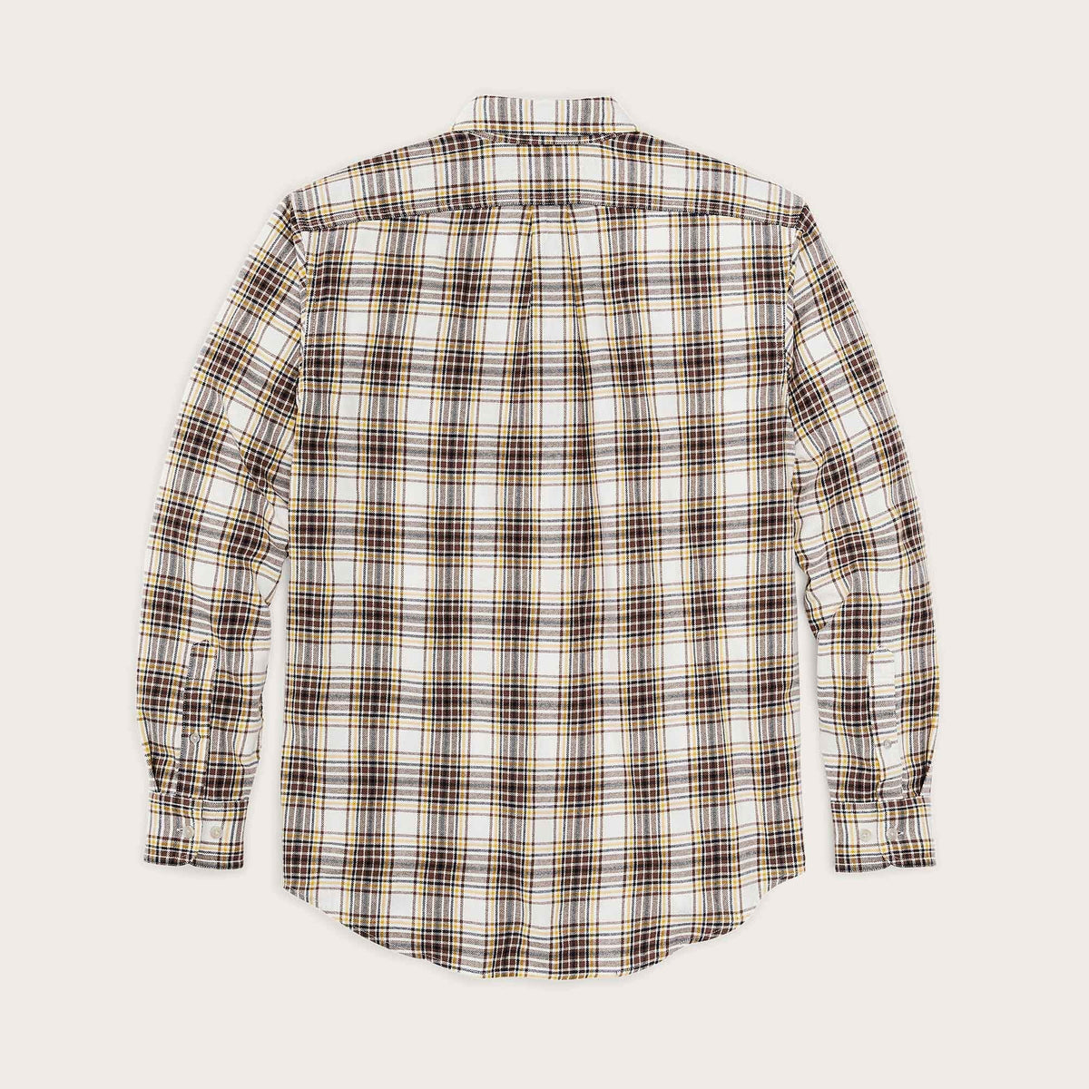 Lt wt alaskan guide shirt by Filson | Tabacco white (Brown)