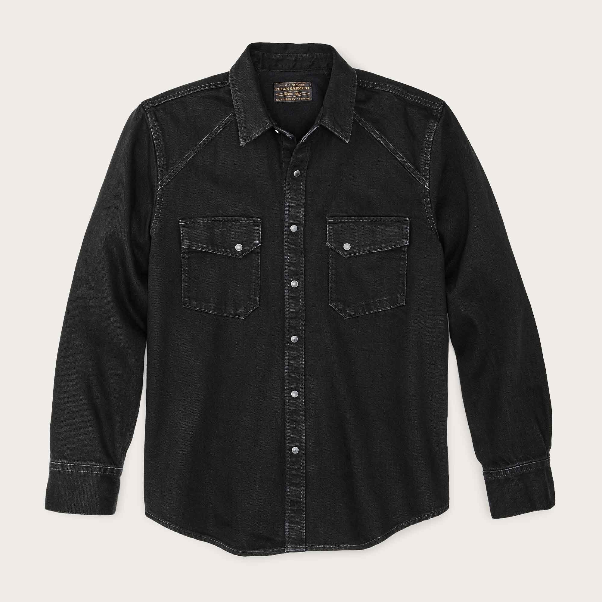 Denim stampede shirt by Filson | Black (Black)
