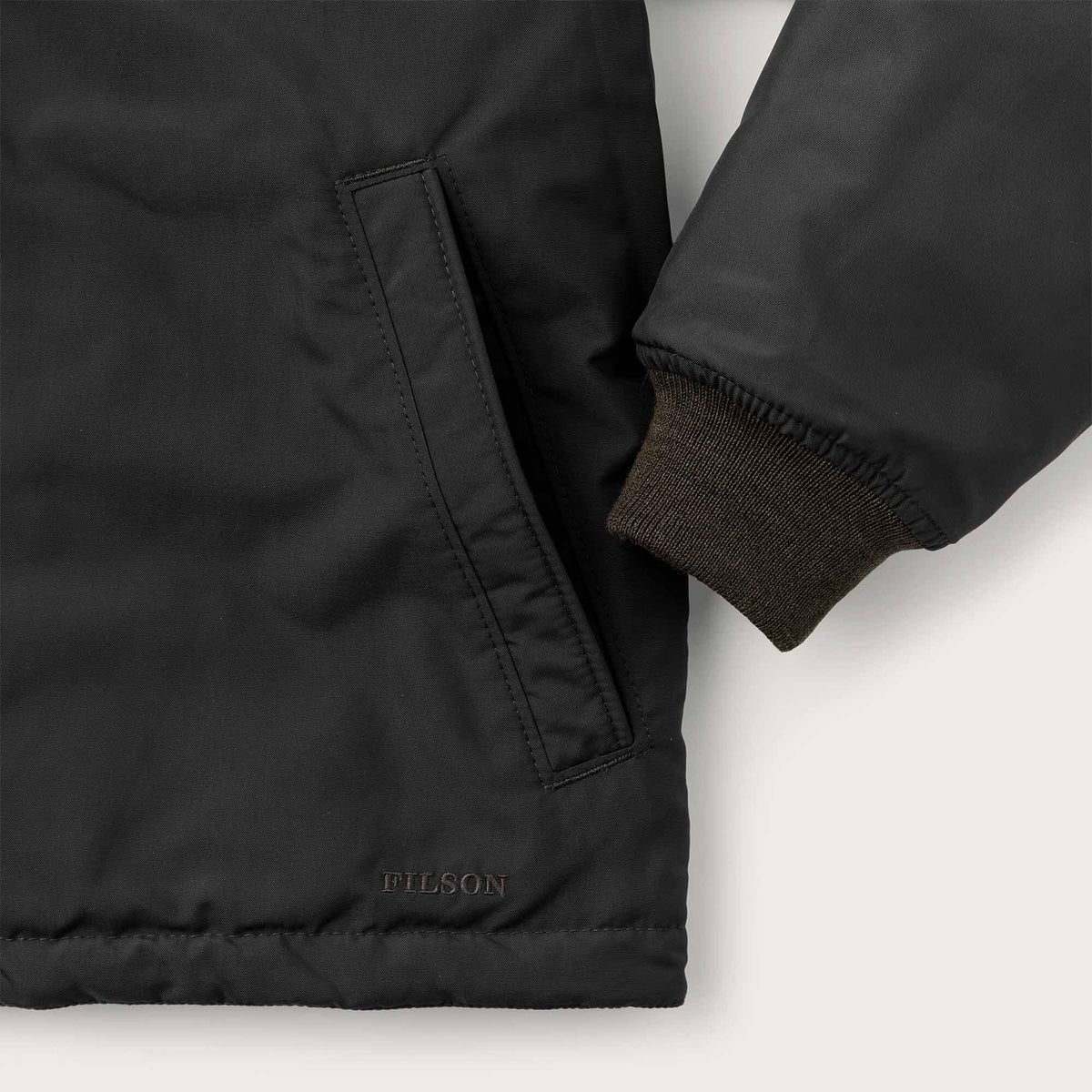 Eagle plains jacket liner by Filson | Charcoal (Grey)