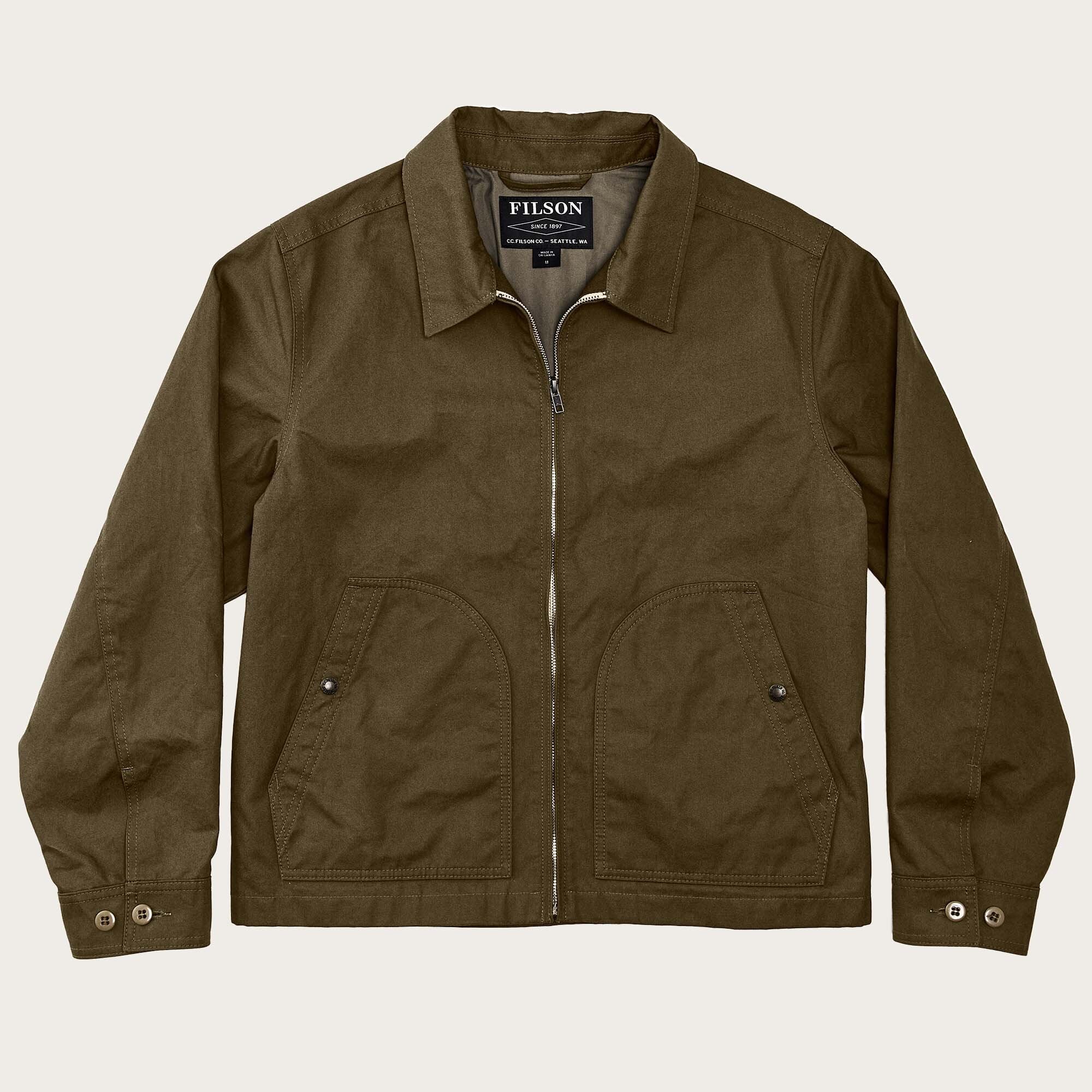 Ranger crewman jacket by Filson | Olive drab (Green)