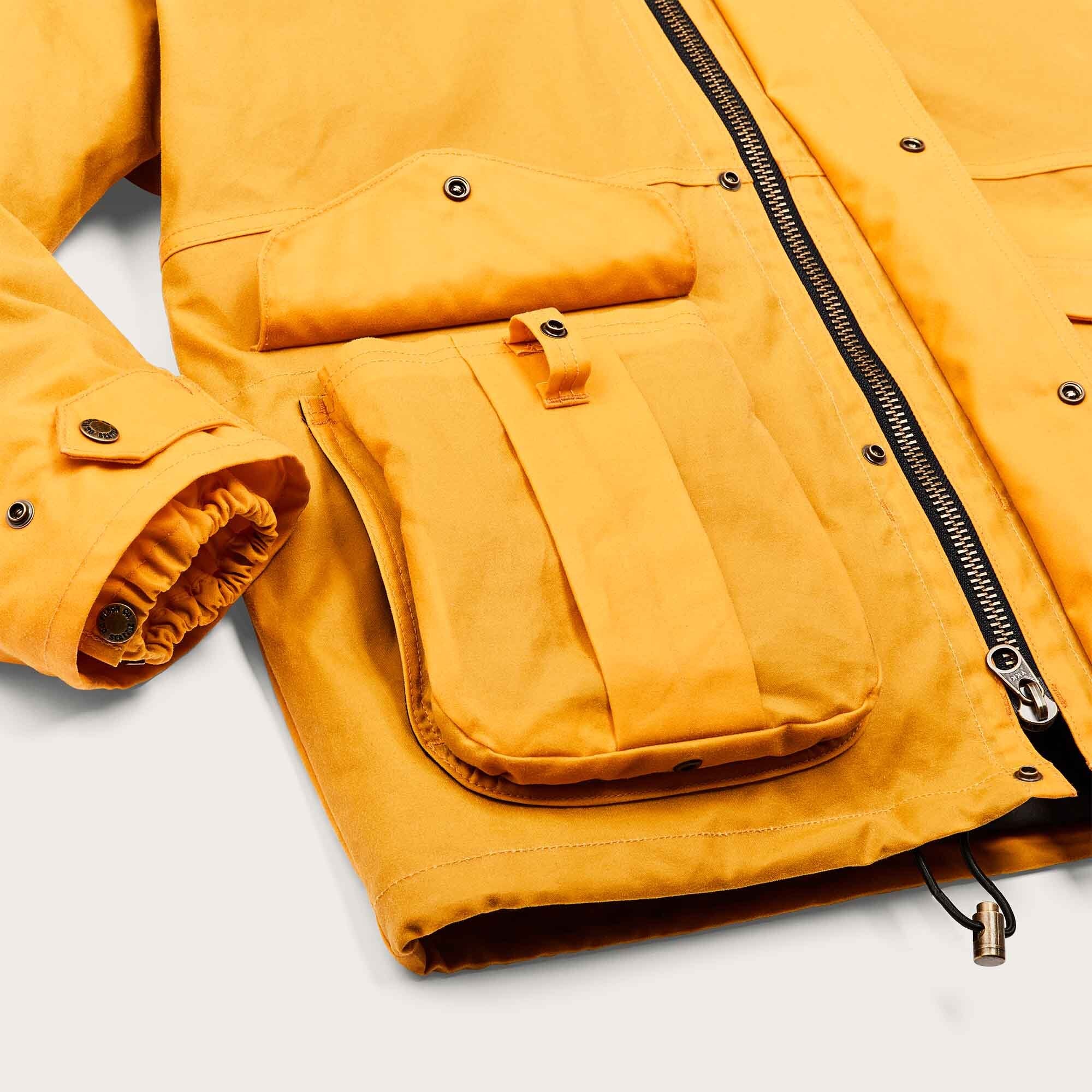 Foul weather jacket by Filson | Larch gold (Orange)