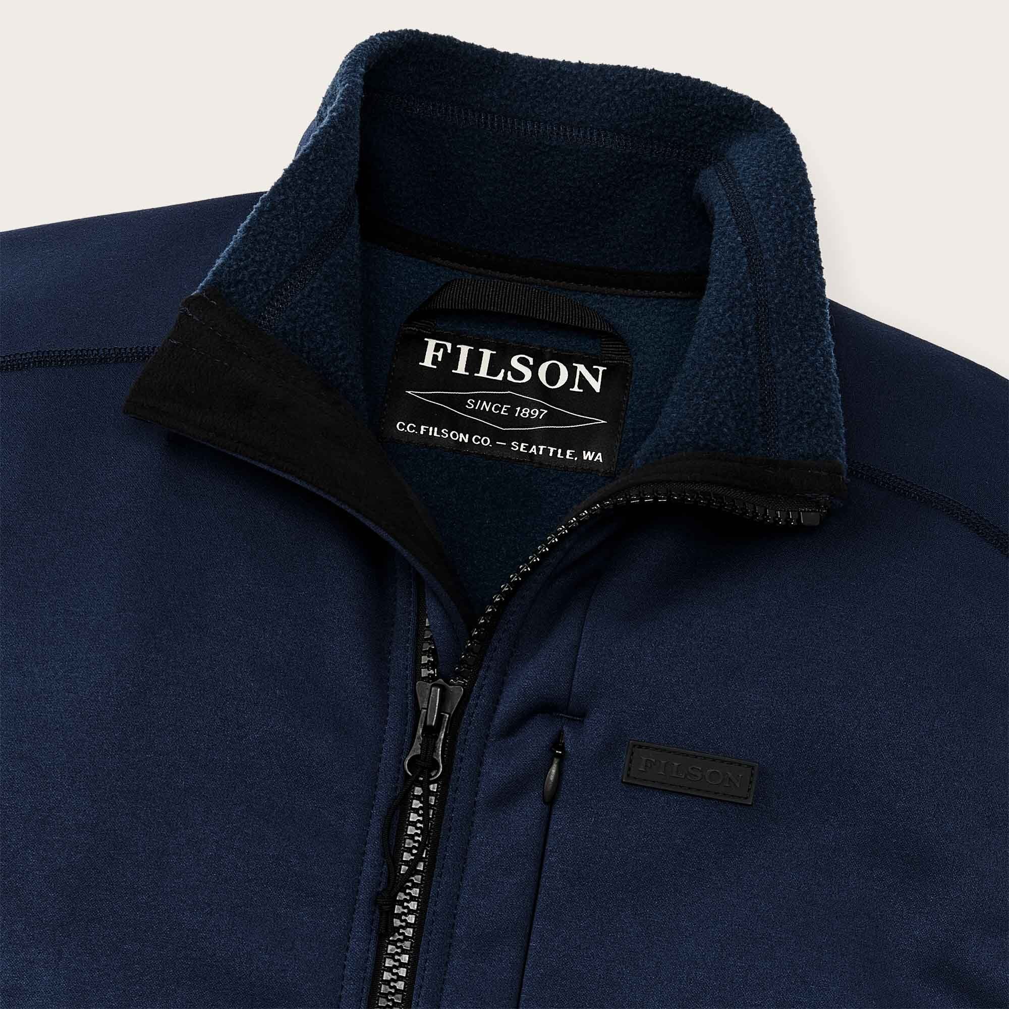 Granite ridge fleece vest by Filson | Service blue (Blue)