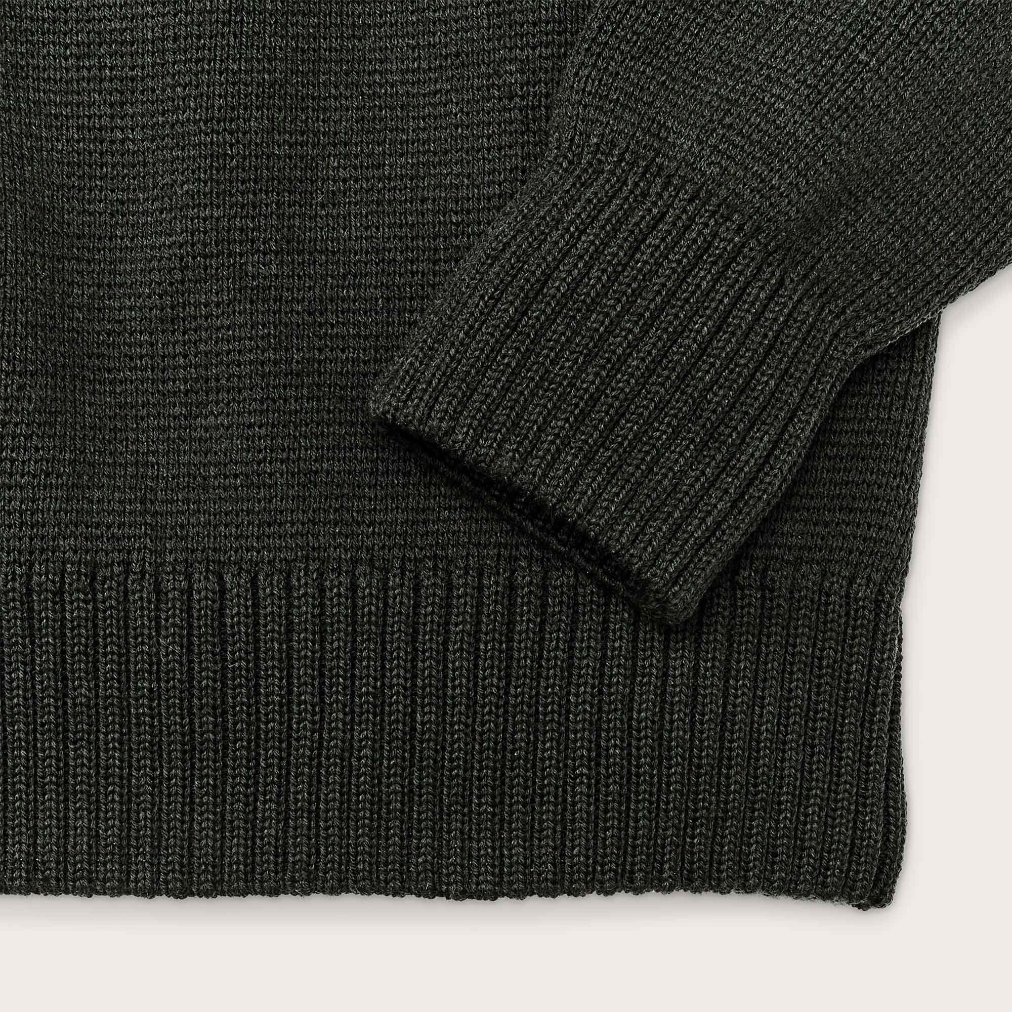 Crewneck guide sweater by Filson | Dark timber (Green)